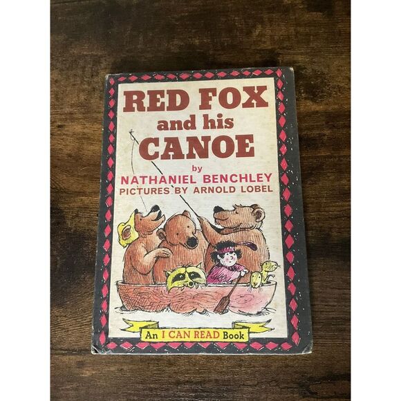 Accents | 1964 Red Fox And His Canoe Hardcover Book Nathaniel Benchley ...